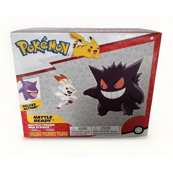 Nintendo | Toys | Pokemon Deluxe Gengar Battle Figure Multipack ...